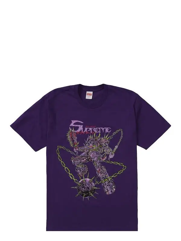 Supreme Spikes Tee Shirt - Purple