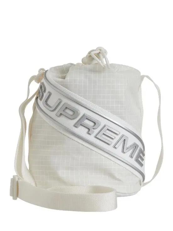 Supreme Small Cinch Pouch - White