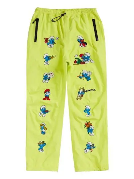 Supreme Smurfs Goretex Pant - Bright Yellow