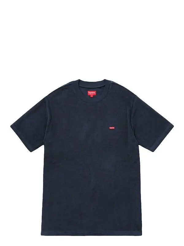 Supreme Terry Small Box Tee Shirt - Navy Blue