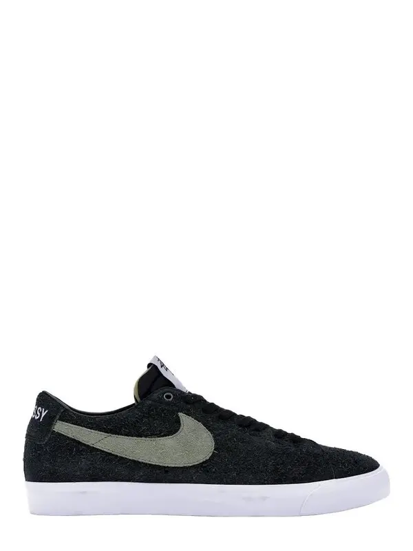 Nike Zoom Blazer Low Stussy Sneakers - Black/palm Green