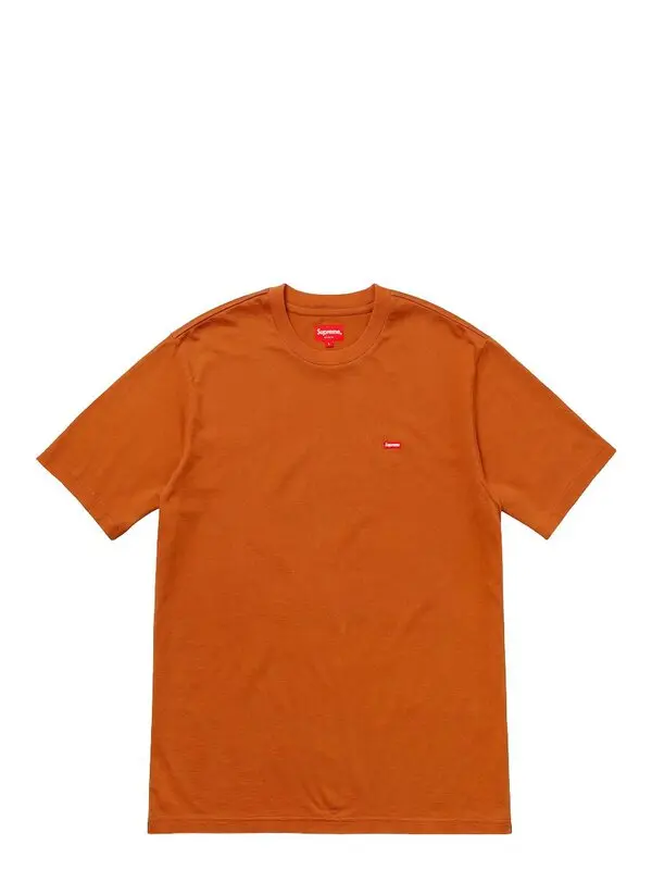Supreme Small Box Tee Shirt - Rust