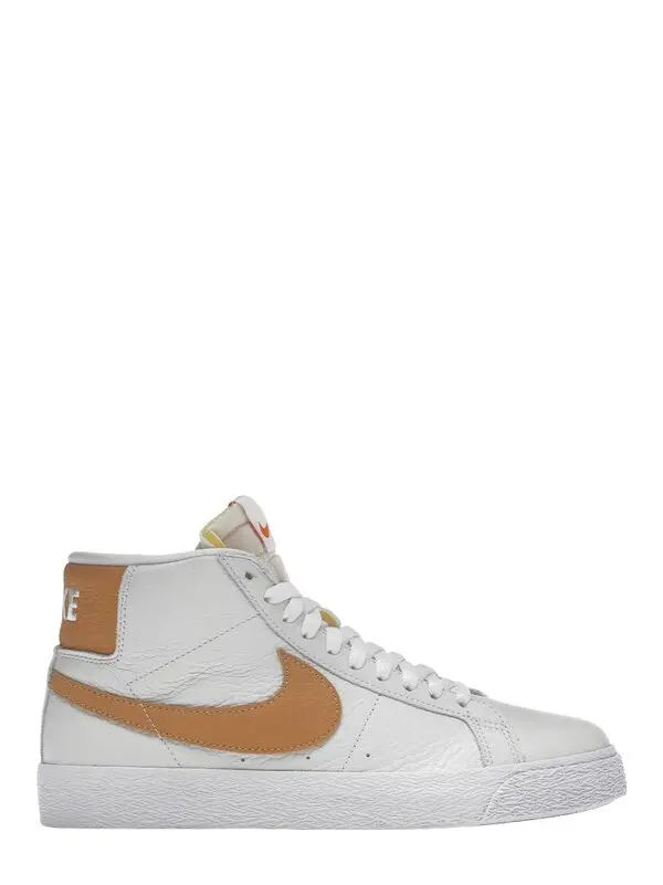 Nike Zoom Blazer Mid Isoin Sneakers - White/light Cognac