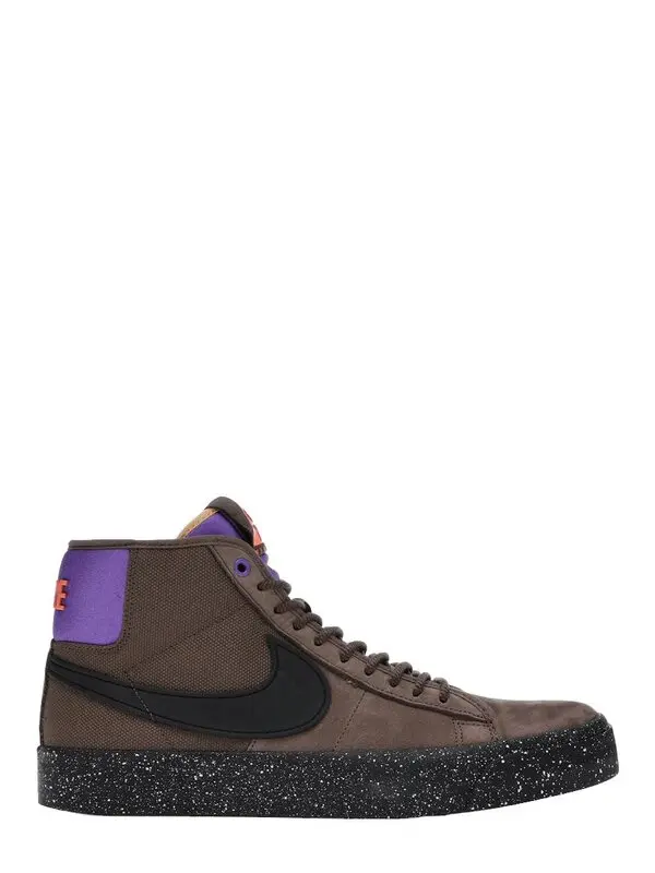 Nike Zoom Blazer Mid Gt Acg Sneakers - Trails End Brown/prism Violet/total Orange