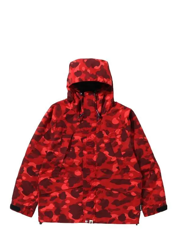 BAPE Camo Snowboard Jacket - Red