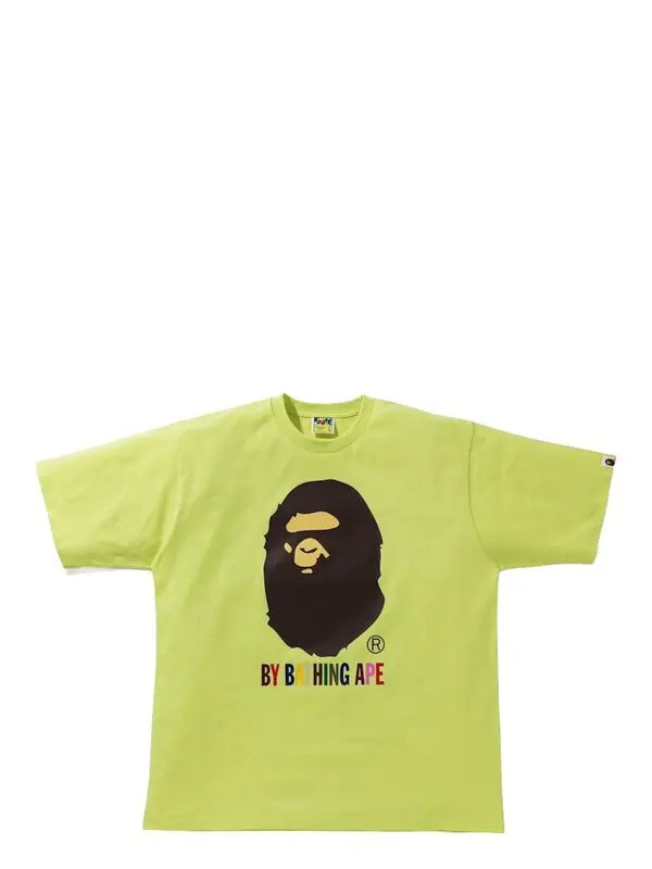 A BATHING APE Colors Bathing Ape Relaxed Fit Tee Shirt - Green