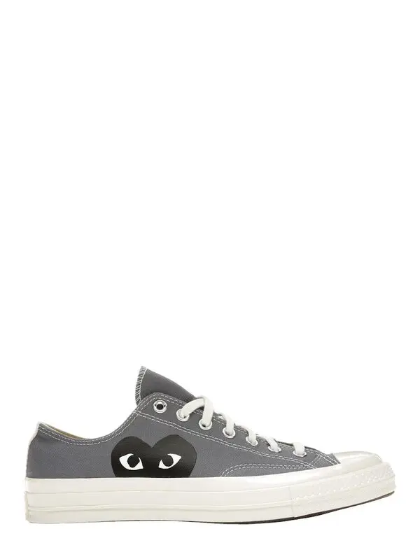 CONVERSE Chuck Taylor All Star 70 Ox Comme Des Garcons Play Sneakers - Steel Gray/egret/black