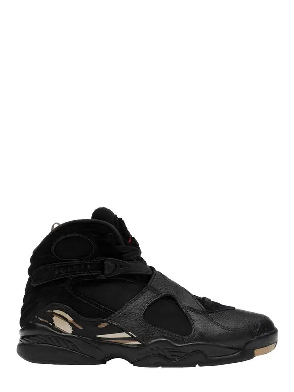 JORDAN Retro Ovo Sneakers - Black/blur/metallic Gold