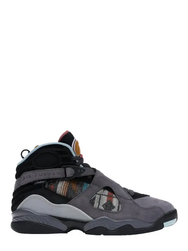 JORDAN Retro N7 Sneakers - Thunder Grey/light Graphite/gold Suede