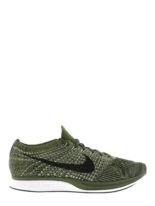 Nike Flyknit Racer Sneakers - Rough Green/neutral Olive/sequoia
