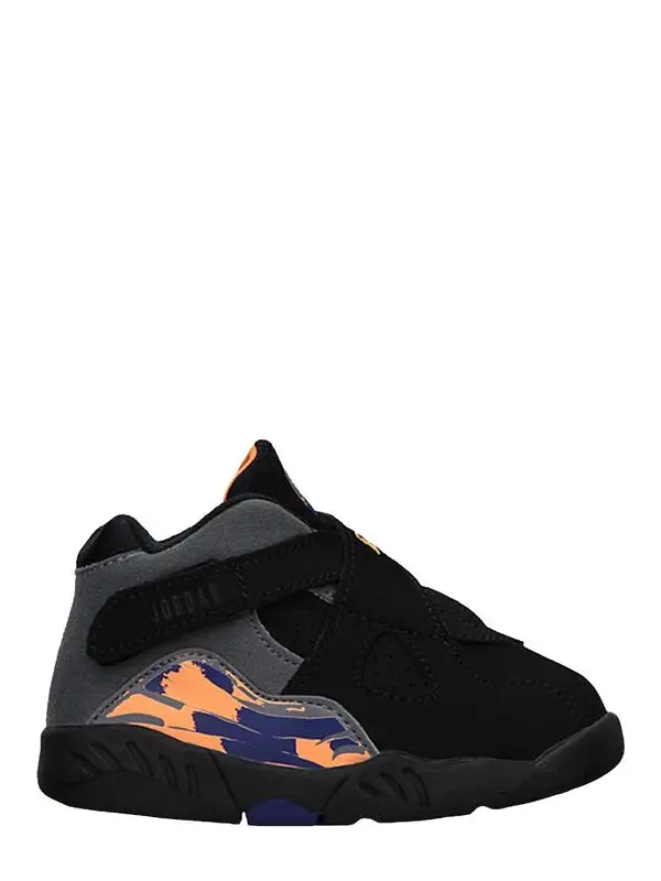 JORDAN 8 Retro Sneakers - Black/bright Citrus/cool Grey