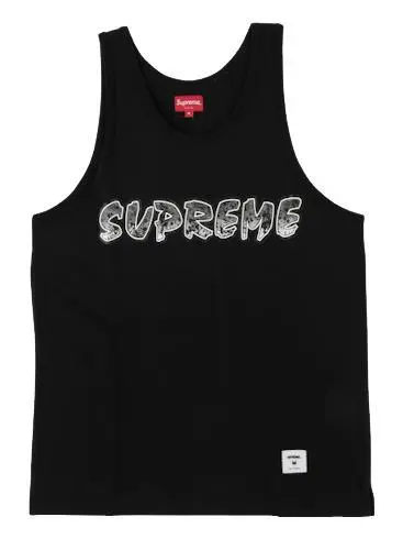 Supreme Splatter Tank Top - Black