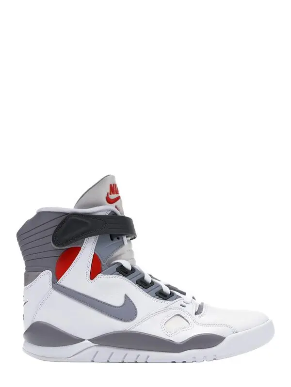 Nike Air Pressure Retro Sneakers - White/cement Grey/varsity Red
