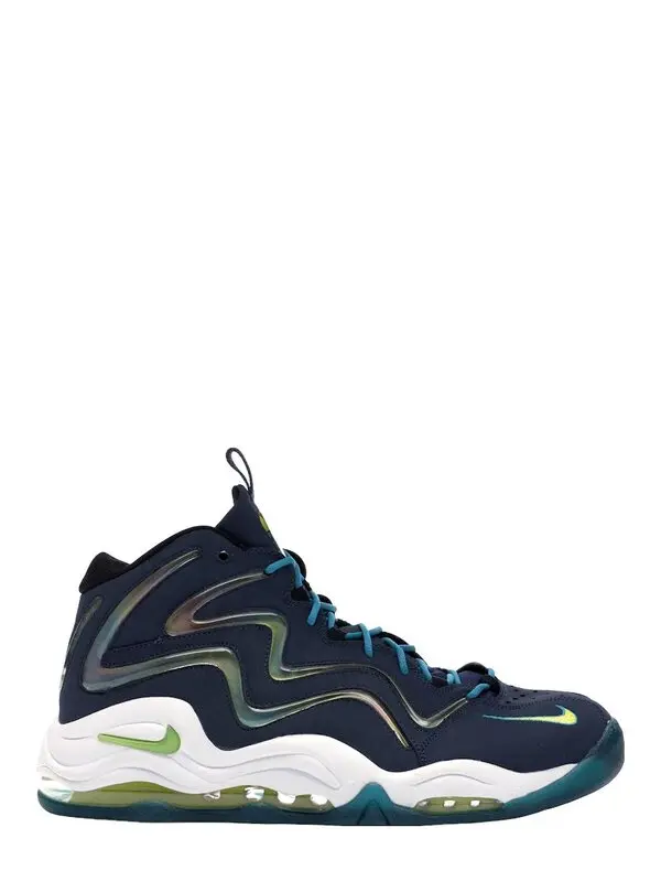 Nike Air Pippen 1 Sneakers - Midnight Navy Blue/sonic Yellow/tropical Teal