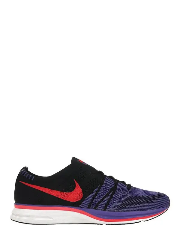 Nike Flyknit Trainer - Black/siren Red/presian Violet