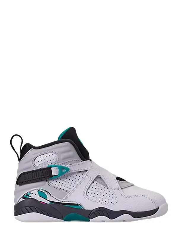 JORDAN 8 Retro Sneakers - White/turbo Green