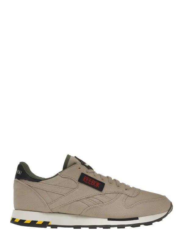 REEBOK Classic Leather Ghostbusters Sneakers - Modern Beige/black/blaze Yellow