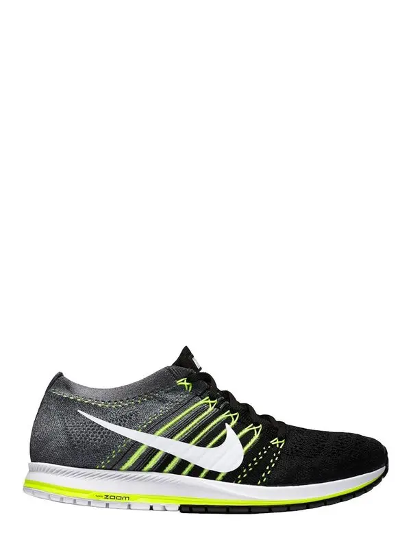 Nike Flyknit Streak Athletic Sneakers - Black/white/dark Grey
