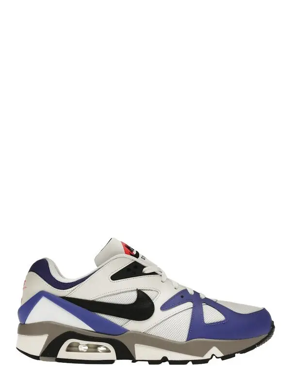 Nike Air Structure Triax 91 Sneakers - Metallic Summit White/persian Violet/solar Red