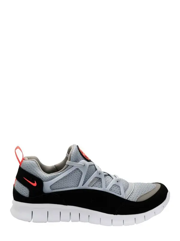 Nike Free Huarache Light Sneakers - Wolf Grey/infared Black/sport Grey