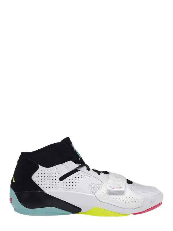 JORDAN Zion 2 Sneakers - White/volt/dynamic Turquoise