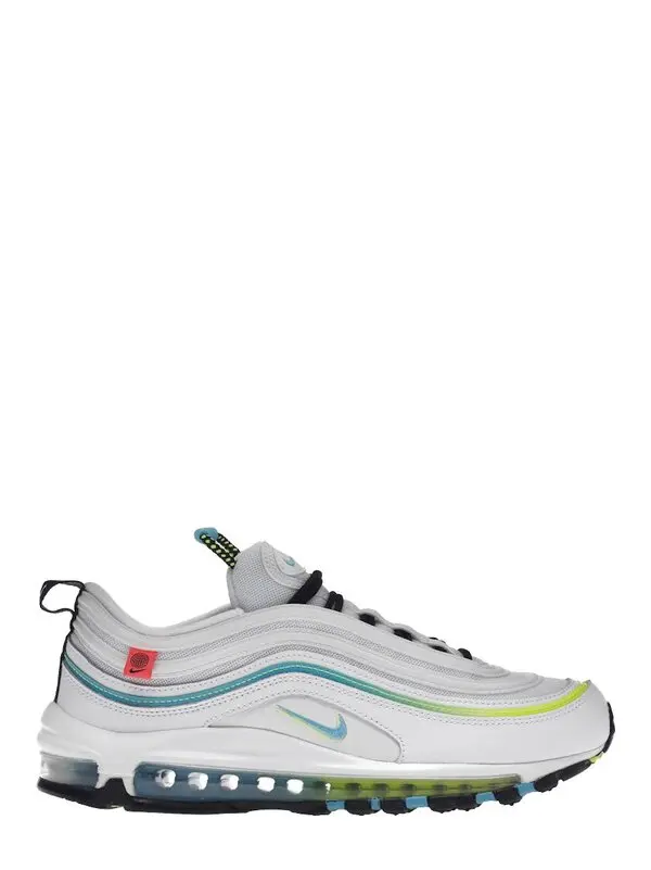 Nike Air Max 97 Worldwide Sneakers - White/blue Fury/black