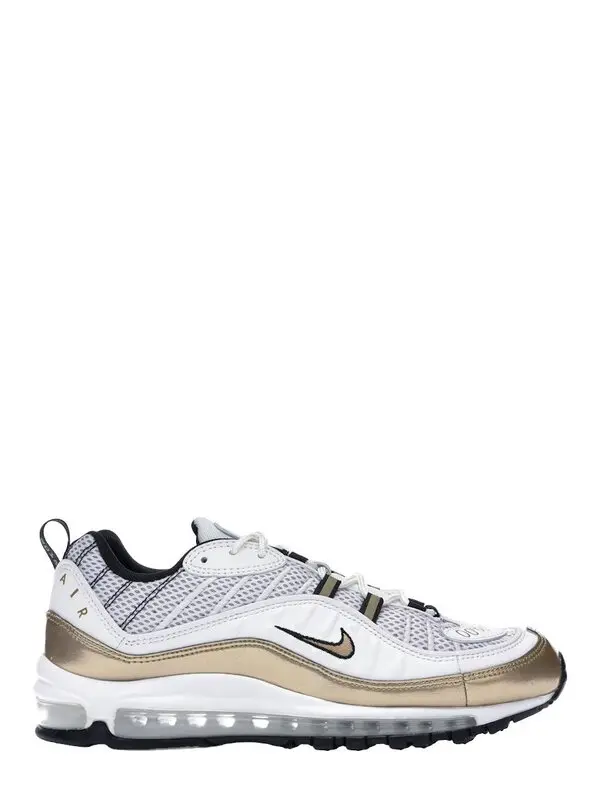 Nike Max 98 Hyperlocal Uk Sneakers - White/metallic Gold/black