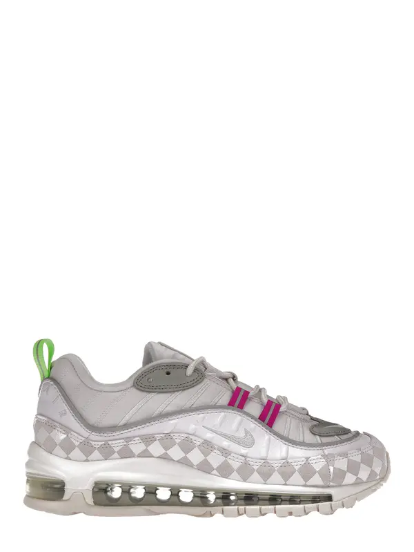Nike Air Max 98 Checkerboard Sneakers - Purple/white
