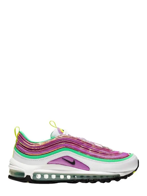 Nike Air Max 97 Sneakers - White/lemon Venom/electro Green