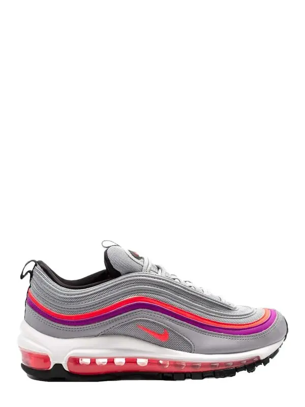 Nike Air Max 97 Sneakers - Wolf Grey/solar Red/vivid Purple