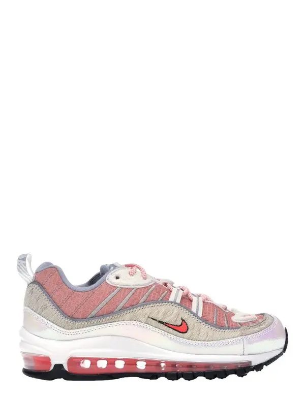 Nike Air Max 98 Chinese New Year Sneakers - Bleached Coral/bright Crimson/sail