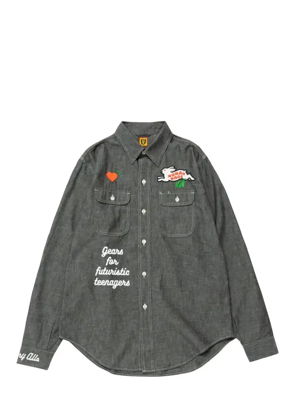 HUMAN MADE Chambray Shirt - Black