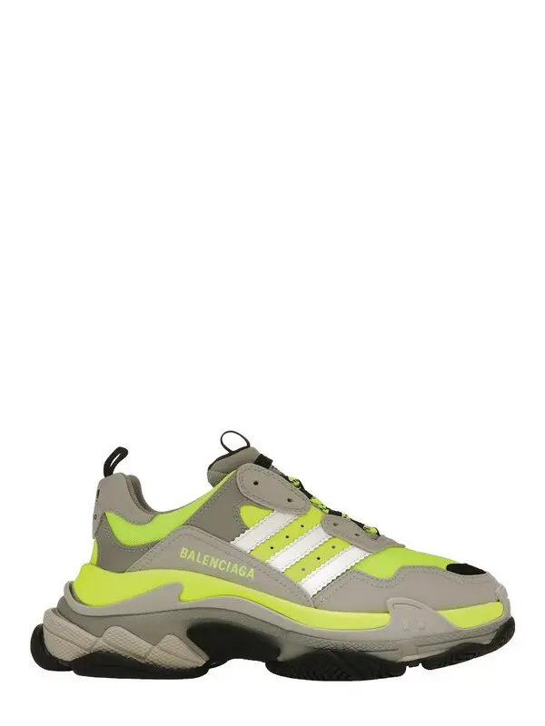 Balenciaga X Adidas Triple S Sneakers - Fluo Yellow/black/white