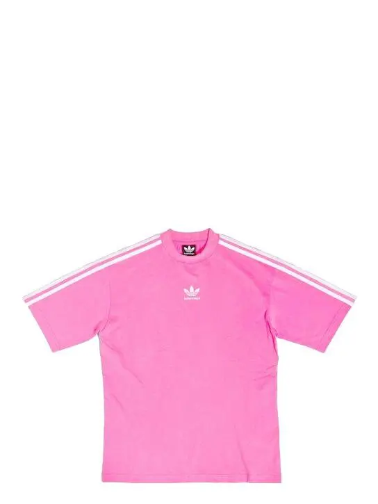 Balenciaga X Adidas Medium Fit T-shirt - Neon Pink