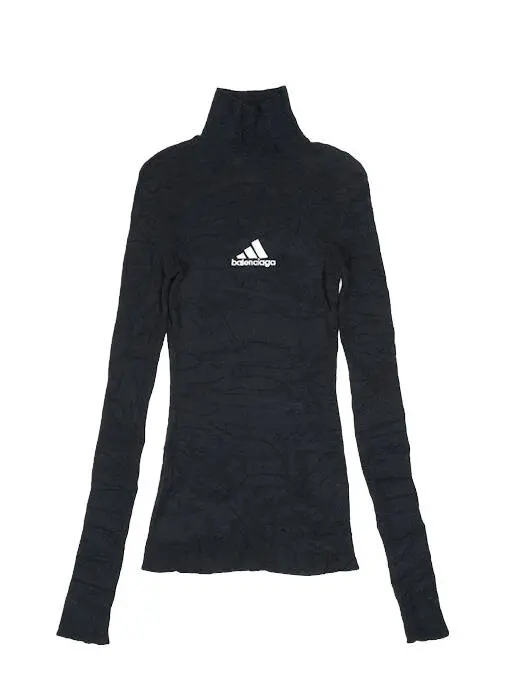Balenciaga X Adidas High Neck Top - Black