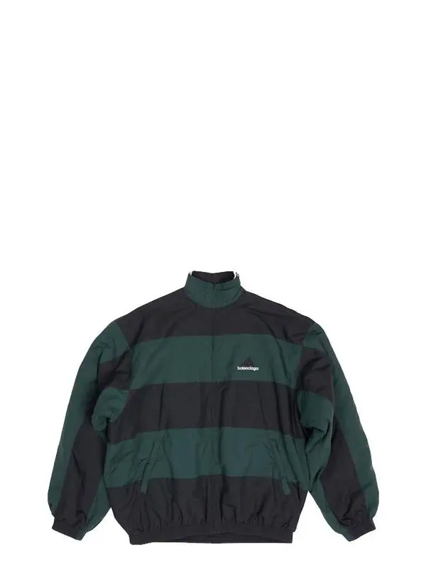 Balenciaga X Adidas Reversible Tracksuit Jacket - Black Green