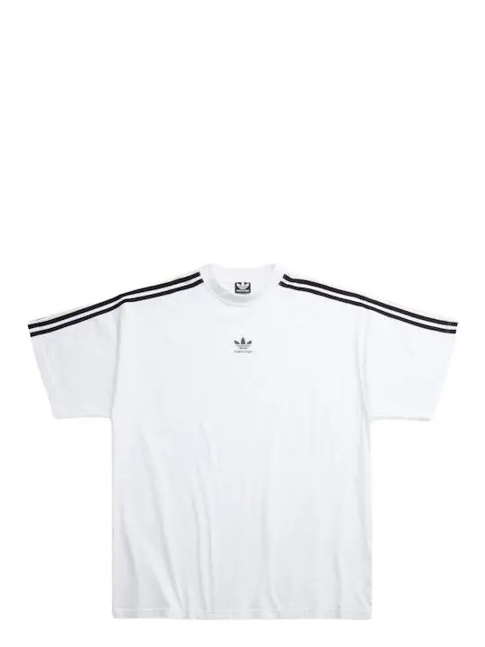 Balenciaga X Adidas T-shirt Oversized - White