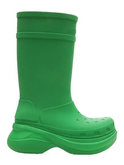 Balenciaga X Crocs Boots - Green