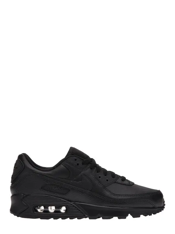 Nike Air Max 90 Leather Triple - Black