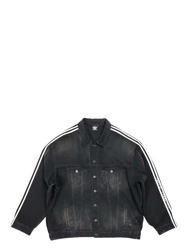 Balenciaga X Adidas Oversized Jacket - Black
