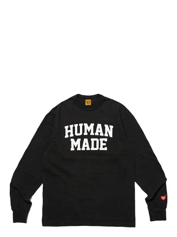 HUMAN MADE Graphic #7 Long Sleeve T-shirt - Black