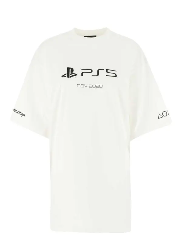 Balenciaga X Playstation Boxy T-shirt - White