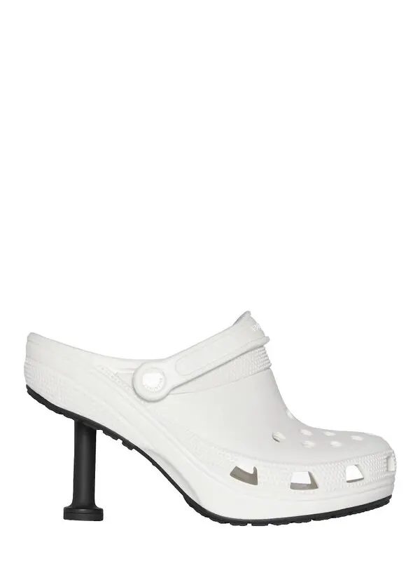 Balenciaga X Crocs Madame 80mm Clogs - White