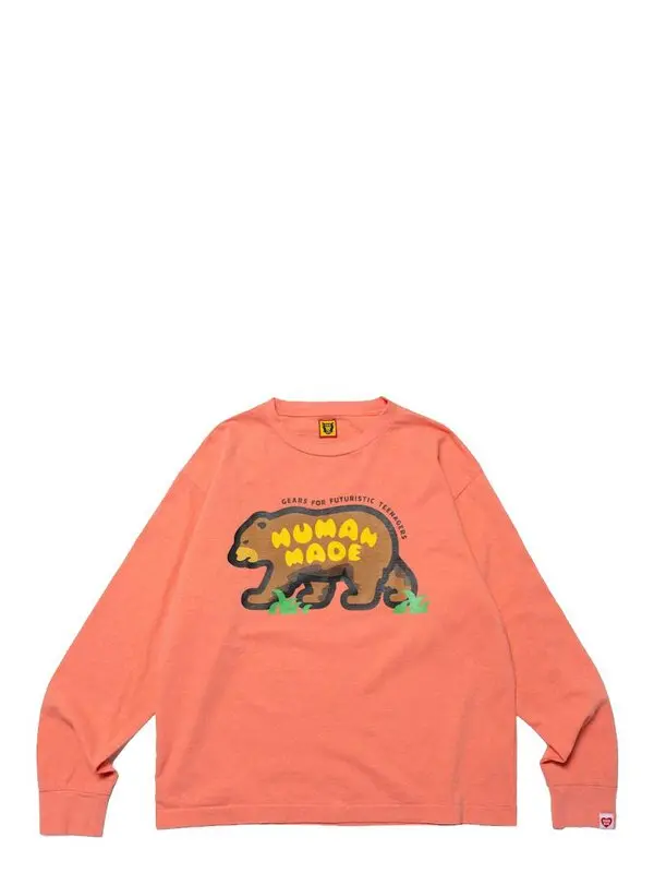 HUMAN MADE Graphic #1 Long Sleeve T-shirt - Pink