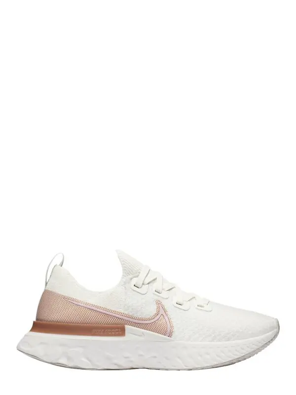 Nike React Infinity Run Flyknit Sneakers - Sail/metallic Copper/white