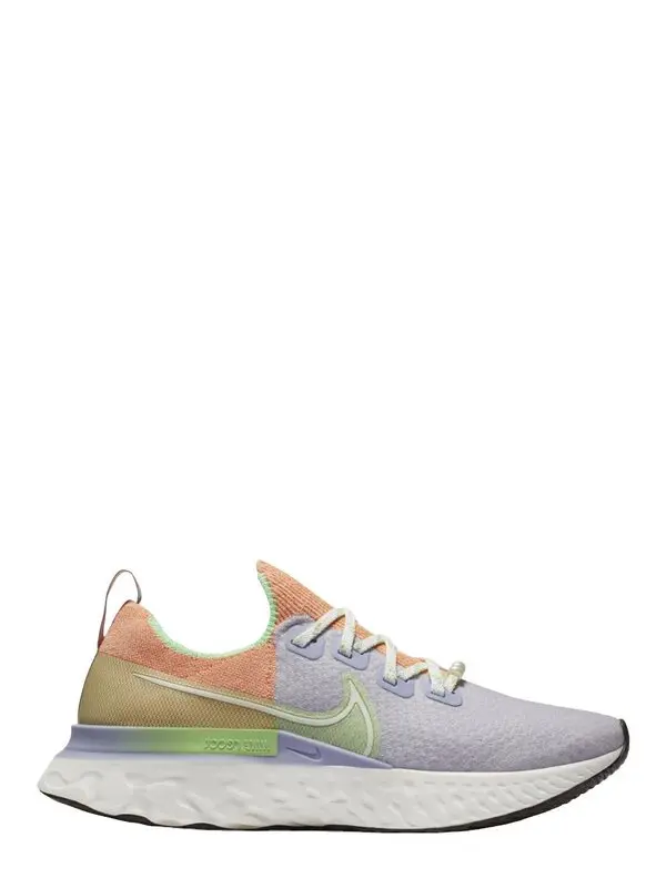 Nike React Infinity Run Flyknit Sneakers - Sail/light Orewood Brown