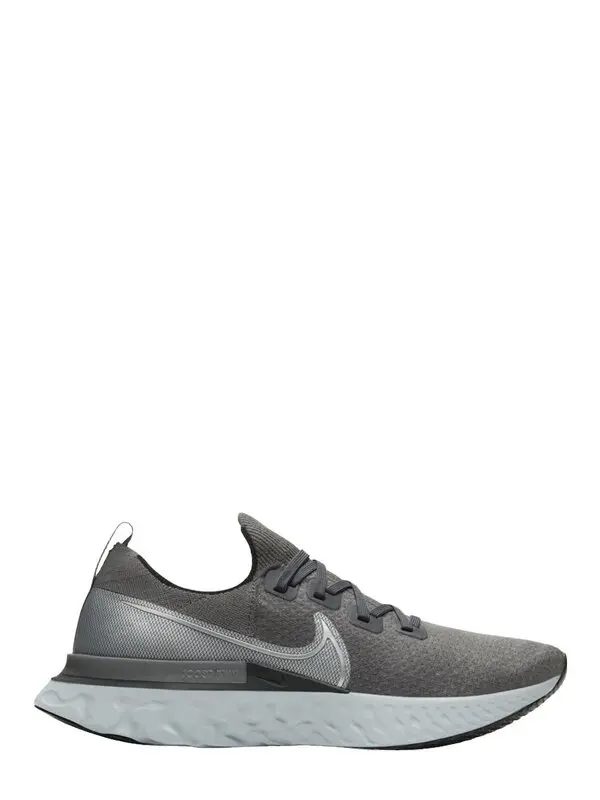 Nike React Infinity Run Flyknit Sneakers - Iron Grey/black/particle Grey