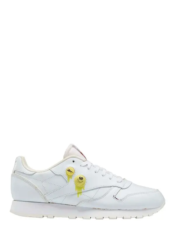 REEBOK Classic Leather Pump 50th Anniversary Smiley Sneakers - Footwear White/chalk