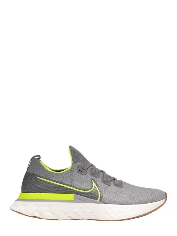 Nike React Infinity Run Sneakers - Particle Grey/volt