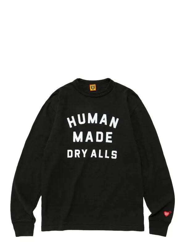 HUMAN MADE Graphic Long Sleeve T-shirt - Black